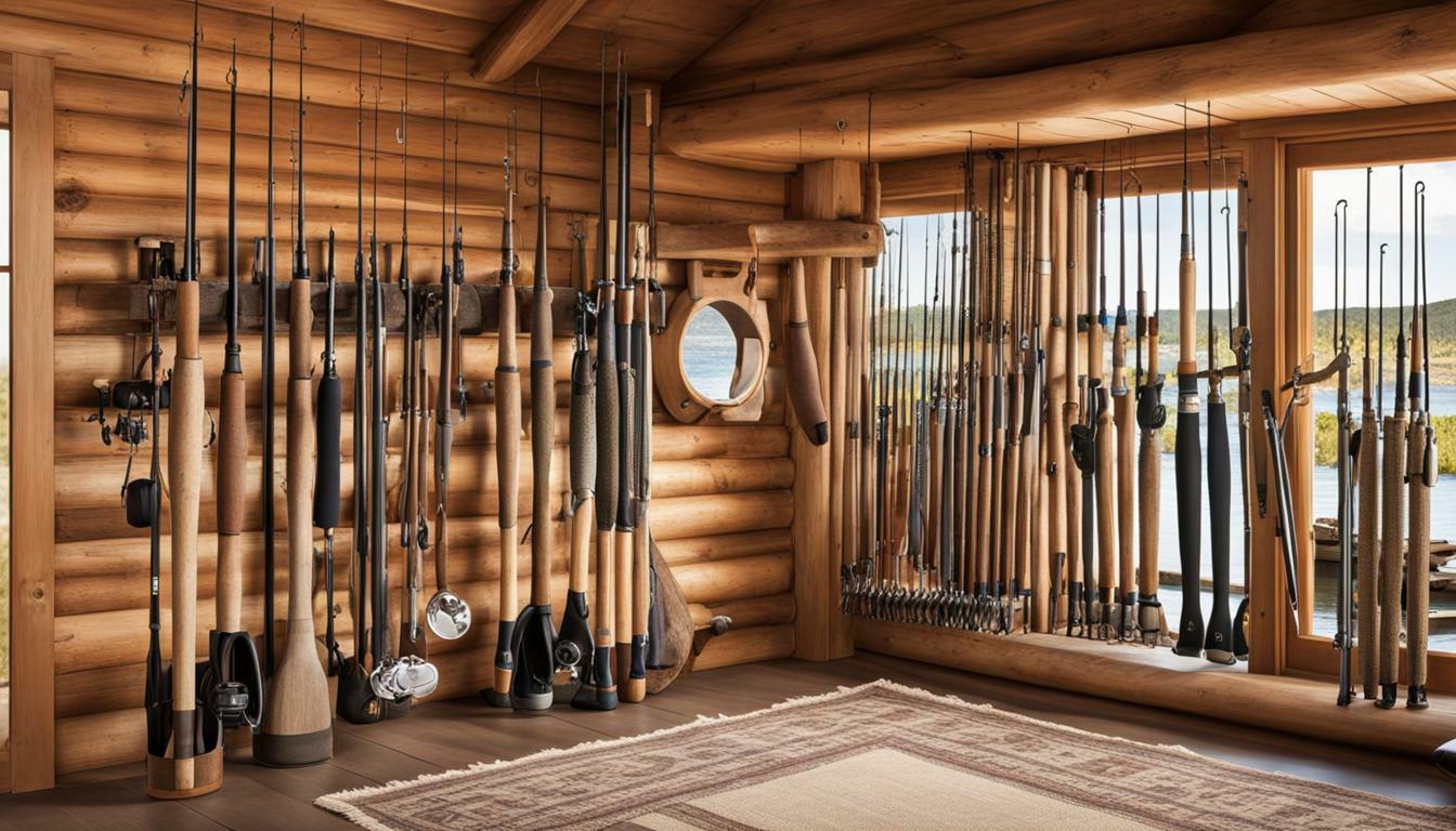 Shop Top-Quality Vertical Fishing Rod Rack for Organized Angling